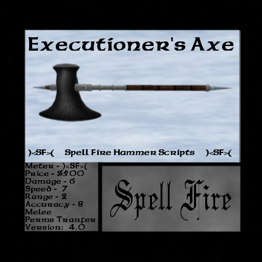 Second Life Marketplace - Executioner's Axe